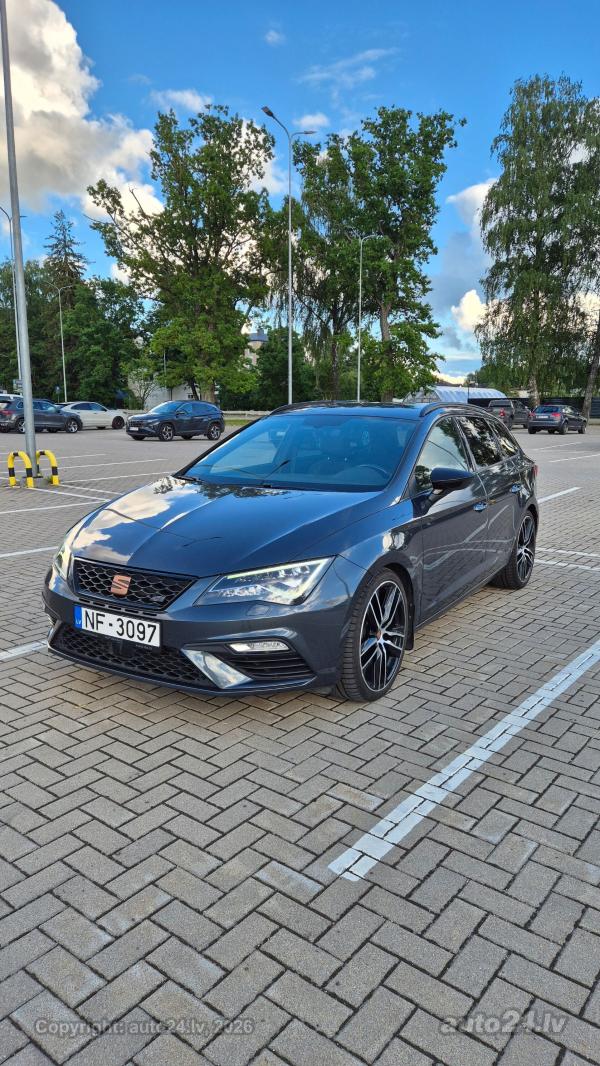 Pelēks SEAT Leon 2019 Rīga, ar dzinēja tilpumu 2.00 L un nobraukumu 98 tūkst. km par 17250 €, foto 4 vietnē AUTOMOTO.COM.LV