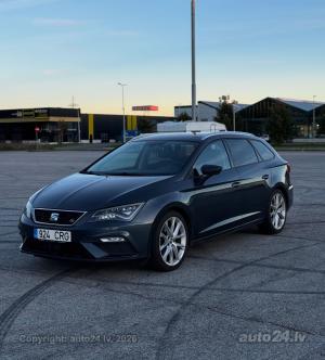 Pelēks SEAT Leon 2019 Tallina, ar dzinēja tilpumu 2.00 L un nobraukumu 113 tūkst. km par 14200 €, foto  vietnē AUTOMOTO.COM.LV