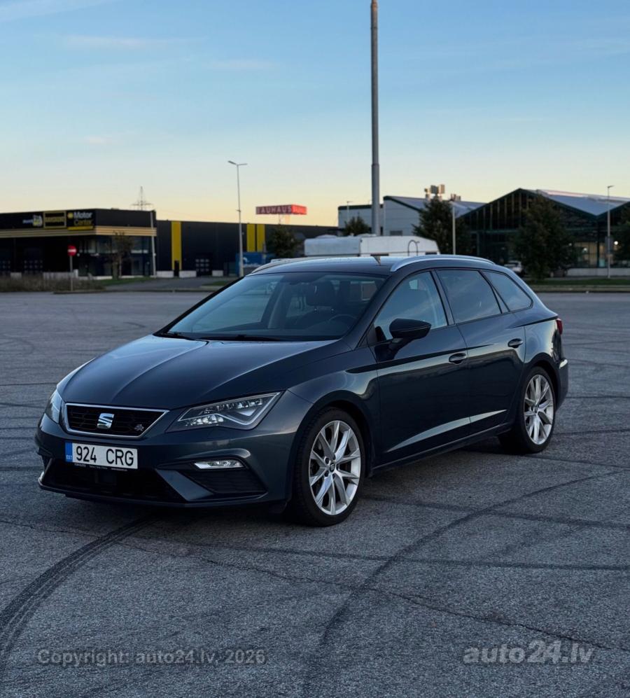 Grey SEAT Leon 2019 in Tallinn, with an engine capacity of 2.00 L and mileage of 113 thousand km for 14200 €, photo 1 on AUTOMOTO.COM.LV