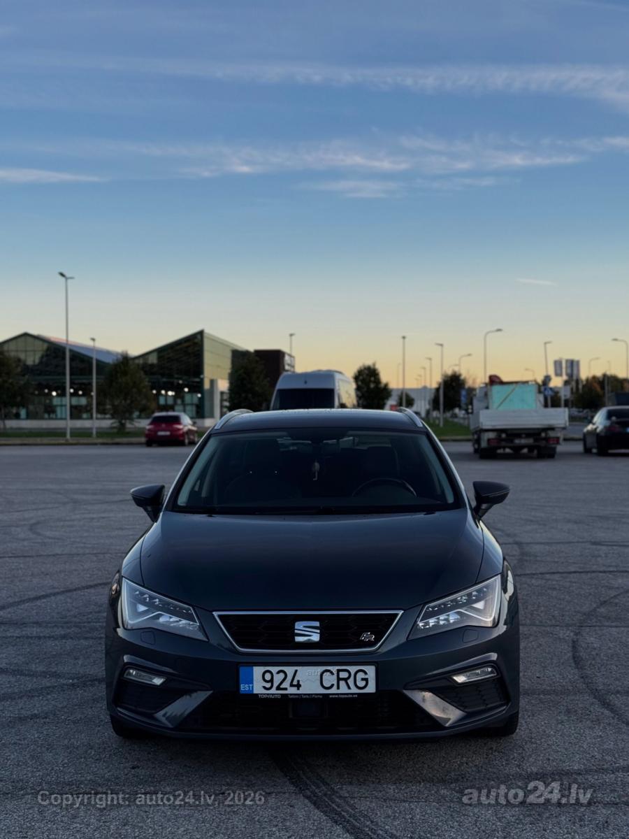 Grey SEAT Leon 2019 in Tallinn, with an engine capacity of 2.00 L and mileage of 113 thousand km for 14200 €, photo 3 on AUTOMOTO.COM.LV