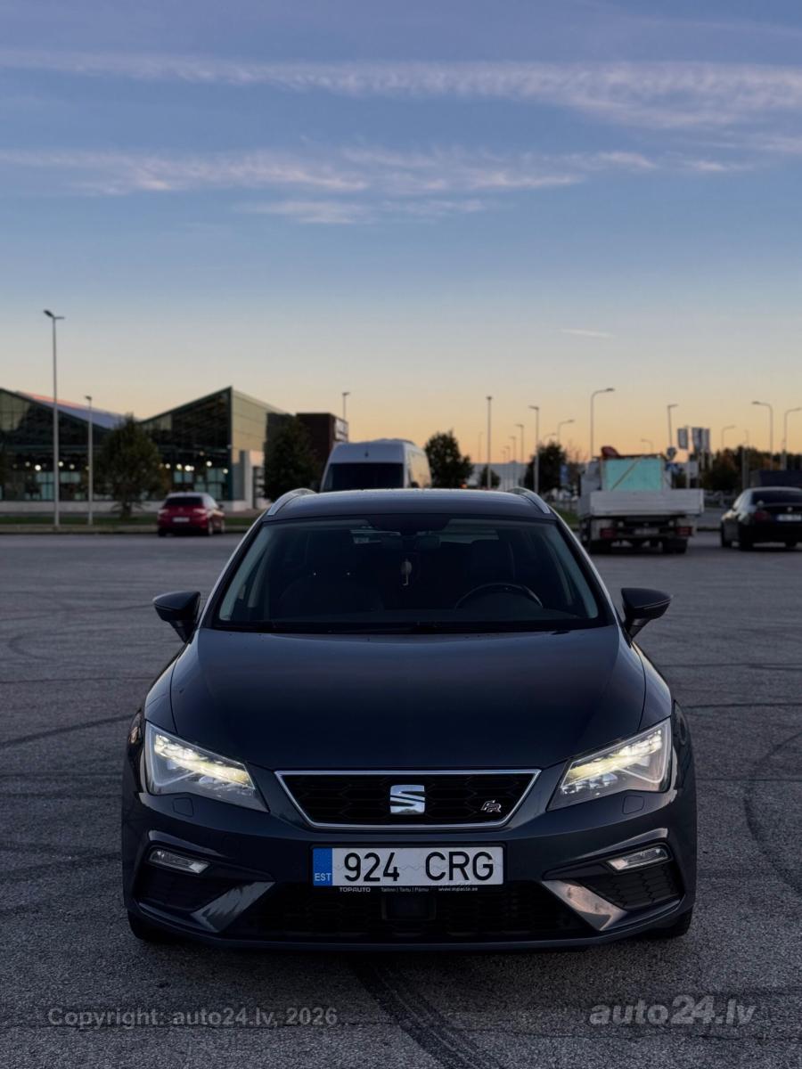 Grey SEAT Leon 2019 in Tallinn, with an engine capacity of 2.00 L and mileage of 113 thousand km for 14200 €, photo 6 on AUTOMOTO.COM.LV