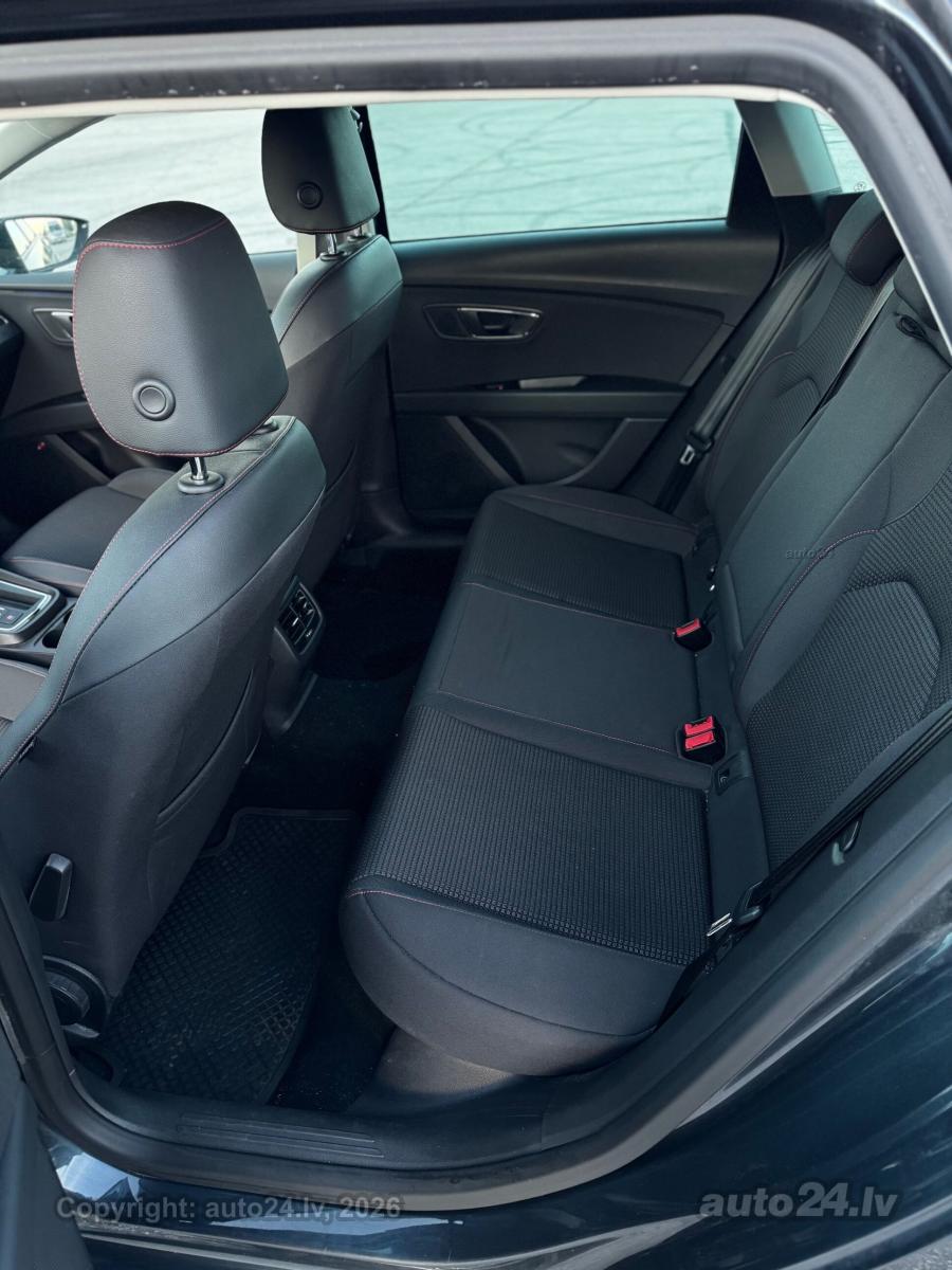 Grey SEAT Leon 2019 in Tallinn, with an engine capacity of 2.00 L and mileage of 113 thousand km for 14200 €, photo 7 on AUTOMOTO.COM.LV
