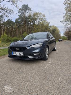 Pelēks SEAT Leon 2021 Ukmergė, ar dzinēja tilpumu 2.00 L un nobraukumu 106 tūkst. km par 18900 €, foto  vietnē AUTOMOTO.COM.LV
