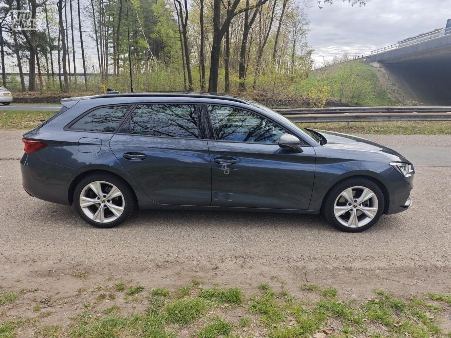 Grey SEAT Leon 2021 in Ukmerge, with an engine capacity of 2.00 L and mileage of 106 thousand km for 18900 €, photo 7 on AUTOMOTO.COM.LV