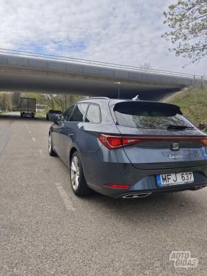 Grey SEAT Leon 2021 in Ukmerge, with an engine capacity of 2.00 L and mileage of 106 thousand km for 18900 €, photo 8 on AUTOMOTO.COM.LV