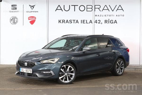 Pelēks SEAT Leon 2021 Rīga, ar dzinēja tilpumu 1.50 L un nobraukumu 64 tūkst. km par 19490 €, foto 1 vietnē AUTOMOTO.COM.LV