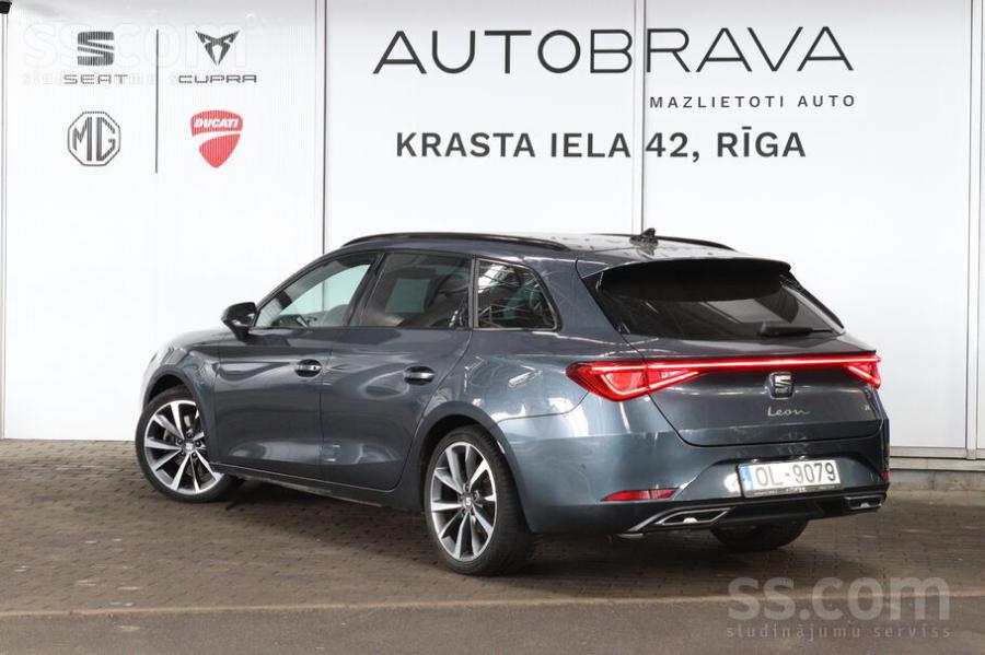 Pelēks SEAT Leon 2021 Rīga, ar dzinēja tilpumu 1.50 L un nobraukumu 64 tūkst. km par 17990 €, foto 9 vietnē AUTOMOTO.COM.LV