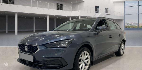 Grey SEAT Leon 2021 in Vilnius, with an engine capacity of 1.50 L and mileage of 65 thousand km for 16215 €, photo 1 on AUTOMOTO.COM.LV