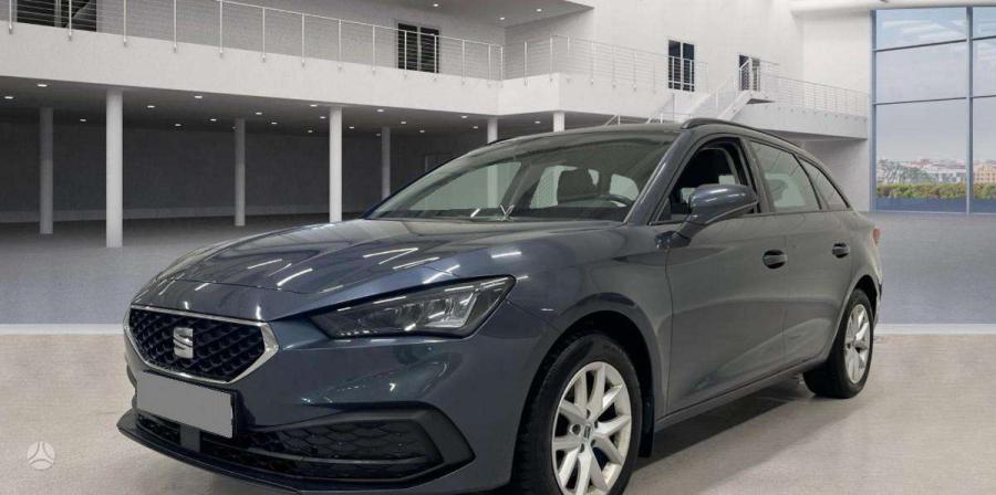 Pelēks SEAT Leon 2021 Viļņa, ar dzinēja tilpumu 1.50 L un nobraukumu 65 tūkst. km par 16215 €, foto 1 vietnē AUTOMOTO.COM.LV