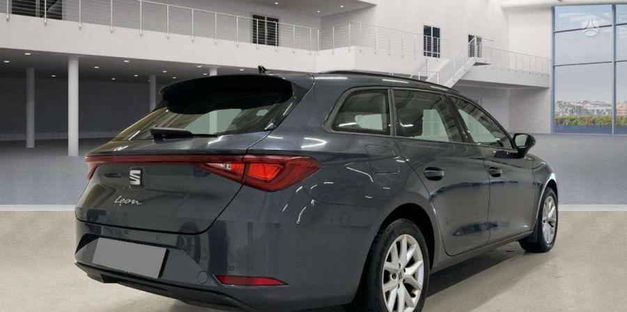 Pelēks SEAT Leon 2021 Viļņa, ar dzinēja tilpumu 1.50 L un nobraukumu 65 tūkst. km par 16215 €, foto 4 vietnē AUTOMOTO.COM.LV