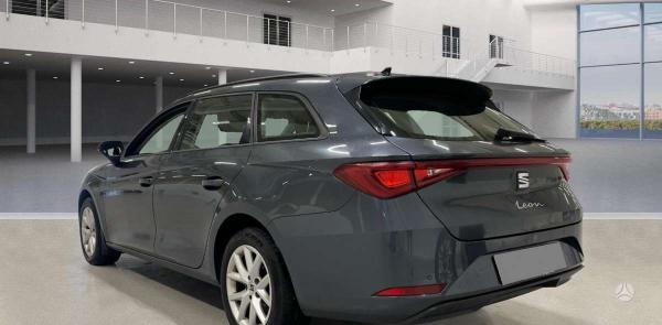 Grey SEAT Leon 2021 in Vilnius, with an engine capacity of 1.50 L and mileage of 65 thousand km for 16215 €, photo 6 on AUTOMOTO.COM.LV