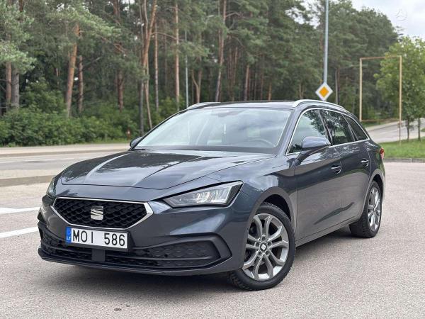 Grey SEAT Leon 2021 in Druskininkai, with an engine capacity of 1.50 L and mileage of 59 thousand km for 14500 €, photo 1 on AUTOMOTO.COM.LV