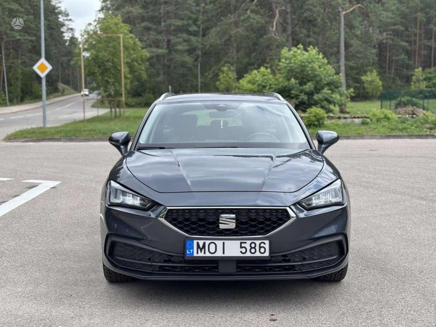 Pelēks SEAT Leon 2021 Druskininkai, ar dzinēja tilpumu 1.50 L un nobraukumu 59 tūkst. km par 14500 €, foto 4 vietnē AUTOMOTO.COM.LV
