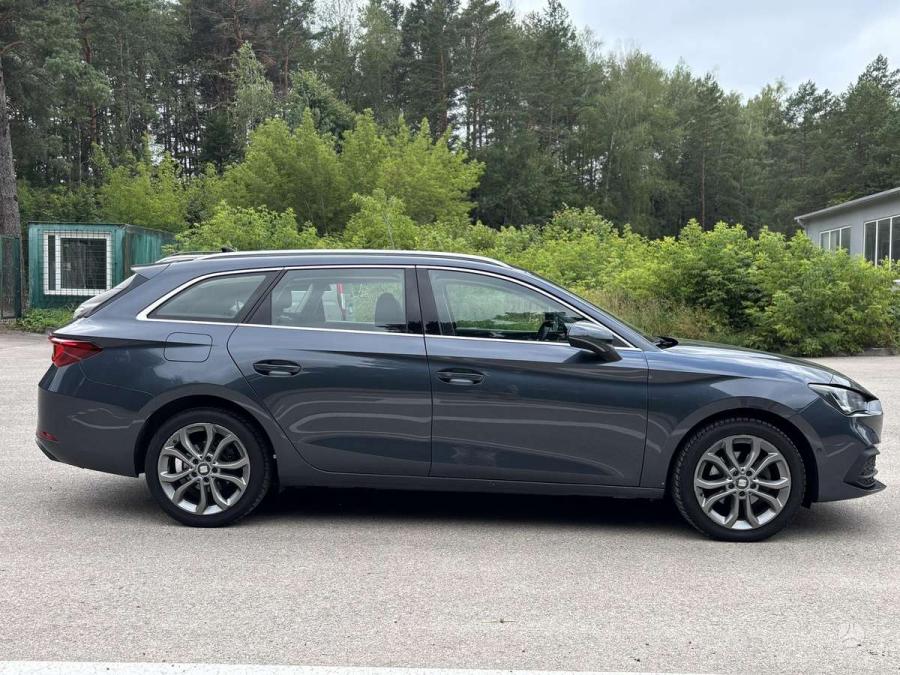 Pelēks SEAT Leon 2021 Druskininkai, ar dzinēja tilpumu 1.50 L un nobraukumu 59 tūkst. km par 14500 €, foto 5 vietnē AUTOMOTO.COM.LV