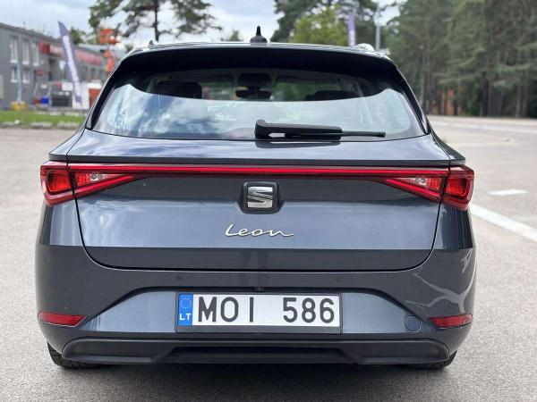 Grey SEAT Leon 2021 in Druskininkai, with an engine capacity of 1.50 L and mileage of 59 thousand km for 14500 €, photo 7 on AUTOMOTO.COM.LV