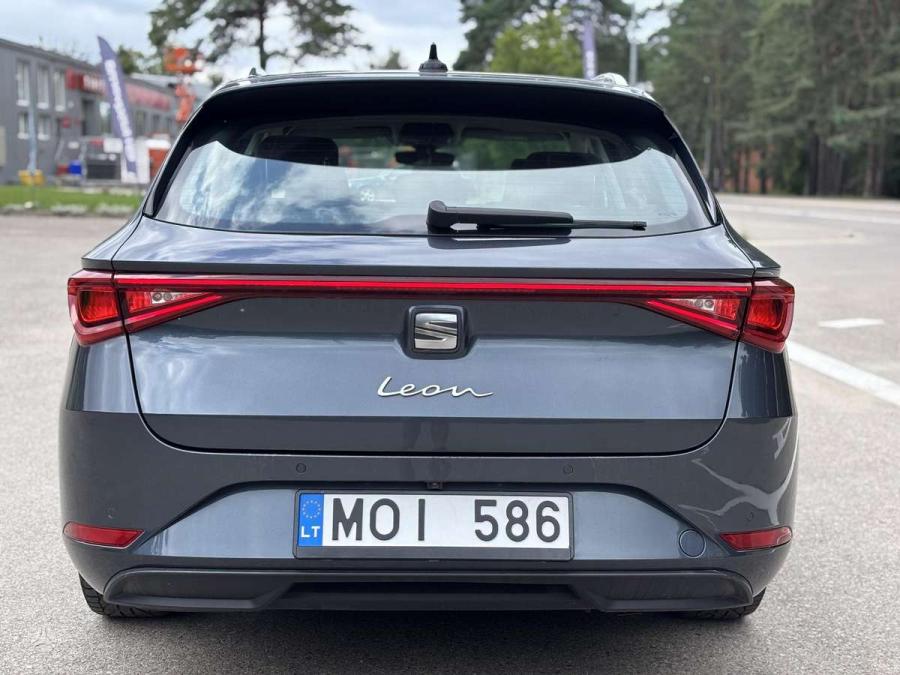 Pelēks SEAT Leon 2021 Druskininkai, ar dzinēja tilpumu 1.50 L un nobraukumu 59 tūkst. km par 14500 €, foto 8 vietnē AUTOMOTO.COM.LV