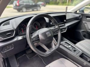 Pelēks SEAT Leon 2021 Druskininkai, ar dzinēja tilpumu 1.50 L un nobraukumu 59 tūkst. km par 14500 €, foto 9 vietnē AUTOMOTO.COM.LV