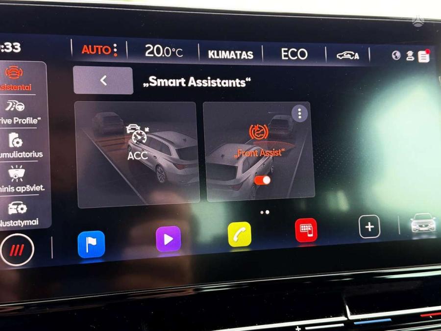 Grey SEAT Leon 2021 in Kaunas, with an engine capacity of 1.40 L and mileage of 195 thousand km for 13900 €, photo 11 on AUTOMOTO.COM.LV