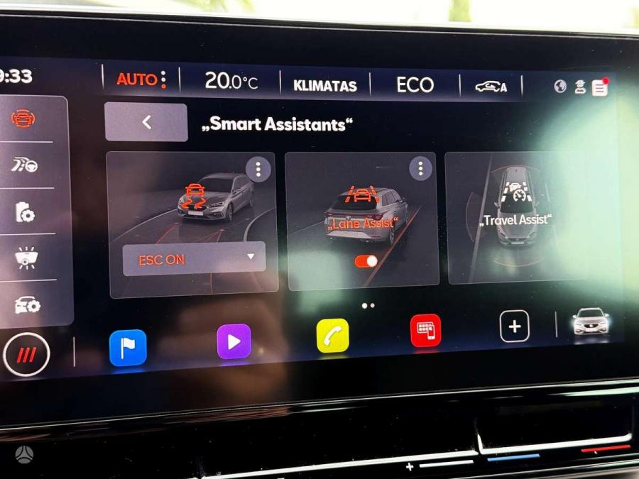 Grey SEAT Leon 2021 in Kaunas, with an engine capacity of 1.40 L and mileage of 195 thousand km for 13900 €, photo 13 on AUTOMOTO.COM.LV