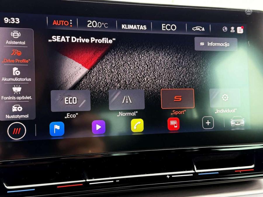 Grey SEAT Leon 2021 in Kaunas, with an engine capacity of 1.40 L and mileage of 195 thousand km for 13900 €, photo 14 on AUTOMOTO.COM.LV