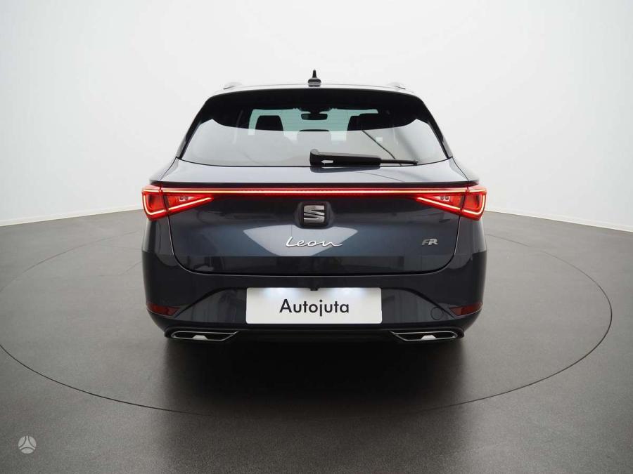 Grey SEAT Leon 2021 in Vilnius, with an engine capacity of 1.50 L and mileage of 107 thousand km for 16500 €, photo 6 on AUTOMOTO.COM.LV