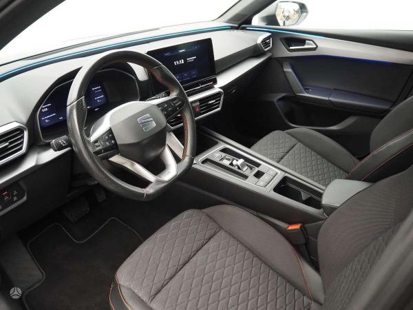 Grey SEAT Leon 2021 in Vilnius, with an engine capacity of 1.50 L and mileage of 107 thousand km for 16500 €, photo 10 on AUTOMOTO.COM.LV