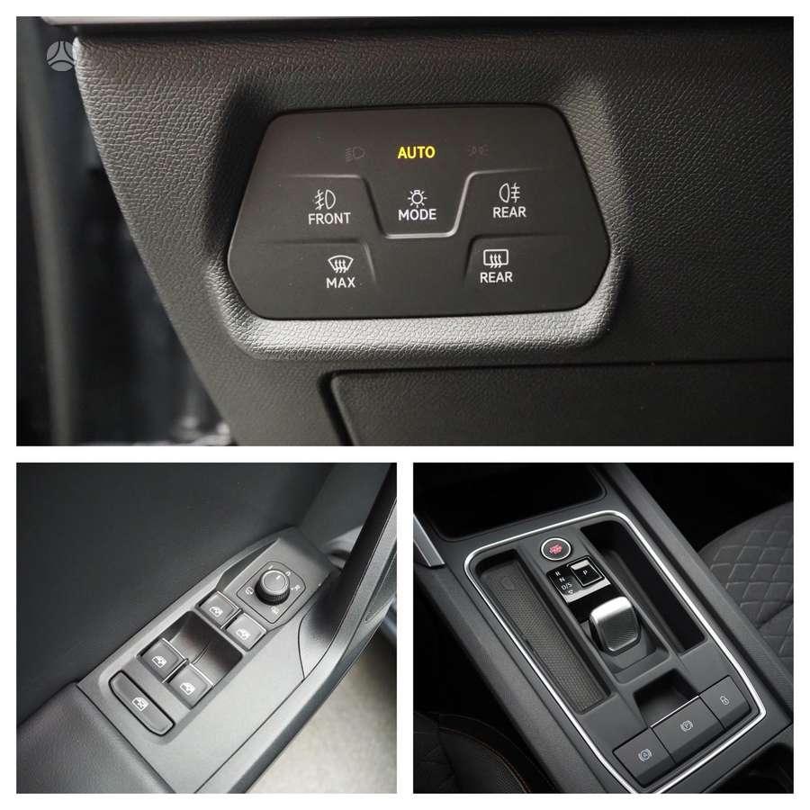 Grey SEAT Leon 2021 in Vilnius, with an engine capacity of 1.50 L and mileage of 107 thousand km for 16500 €, photo 16 on AUTOMOTO.COM.LV