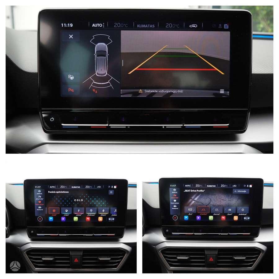 Grey SEAT Leon 2021 in Vilnius, with an engine capacity of 1.50 L and mileage of 107 thousand km for 16500 €, photo 24 on AUTOMOTO.COM.LV