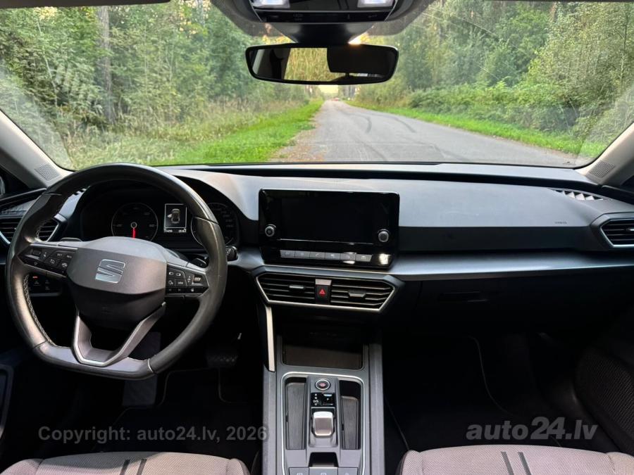 Grey SEAT Leon 2021 in Parnu, with an engine capacity of 2.00 L and mileage of 114 thousand km for 16900 €, photo 17 on AUTOMOTO.COM.LV
