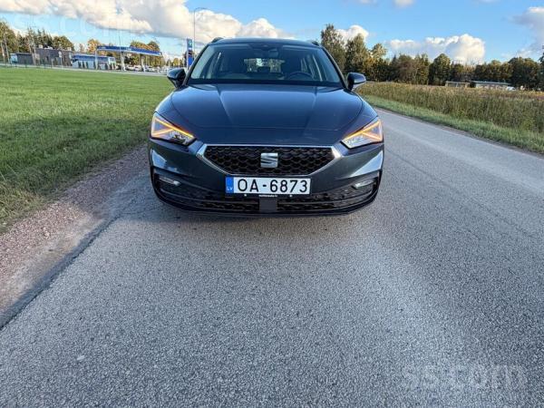 Grey SEAT Leon 2021 in Riga, with an engine capacity of 2.00 L and mileage of 159 thousand km for 13300 €, photo 1 on AUTOMOTO.COM.LV