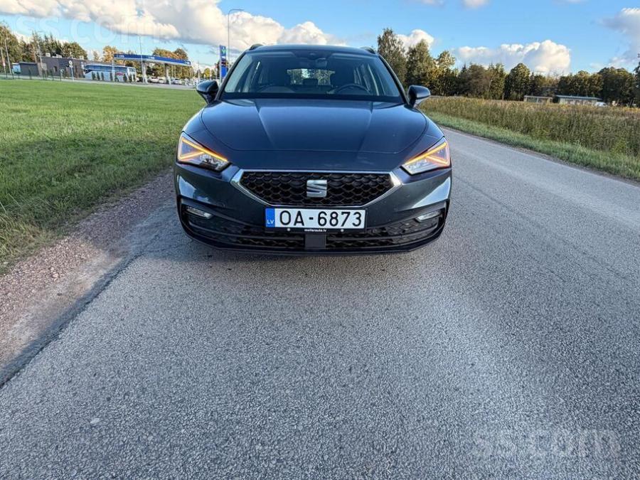 Серый Сеат Леон 2021 в Рига, объемом двигателя 2.00 л и пробегом 159 тыс. км за 13300 €, фото 1 на AUTOMOTO.COM.LV