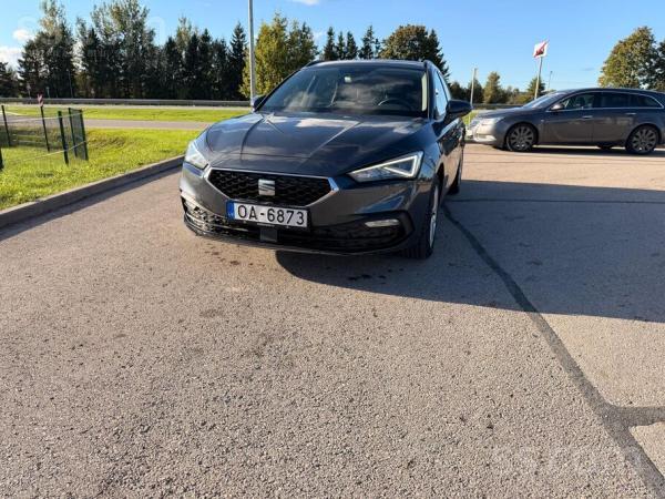 Grey SEAT Leon 2021 in Riga, with an engine capacity of 2.00 L and mileage of 159 thousand km for 13300 €, photo 9 on AUTOMOTO.COM.LV