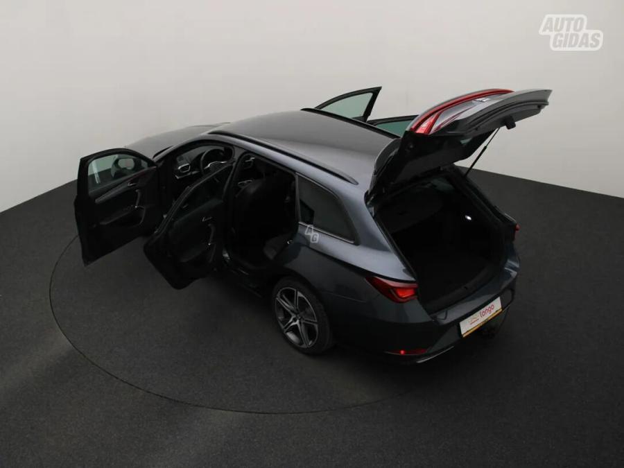 Grey SEAT Leon 2022 in Vilnius, with an engine capacity of 2.00 L and mileage of 207 thousand km for 17999 €, photo 14 on AUTOMOTO.COM.LV