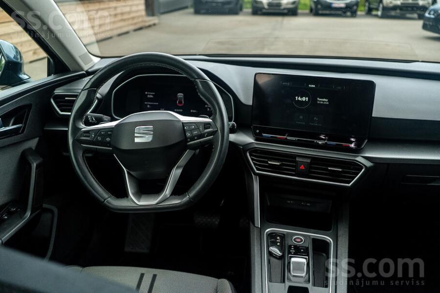 Grey SEAT Leon 2022 in Riga, with an engine capacity of 2.00 L and mileage of 0 thousand km for 11900 €, photo 27 on AUTOMOTO.COM.LV