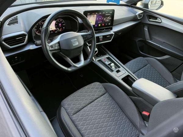 Grey SEAT Leon 2022 in Kaunas, with an engine capacity of 1.00 L and mileage of 201 thousand km for 11900 €, photo 7 on AUTOMOTO.COM.LV