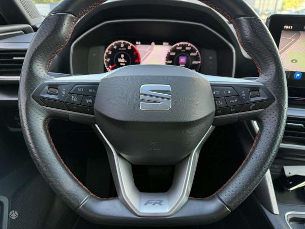 Grey SEAT Leon 2022 in Kaunas, with an engine capacity of 1.00 L and mileage of 201 thousand km for 11900 €, photo 8 on AUTOMOTO.COM.LV