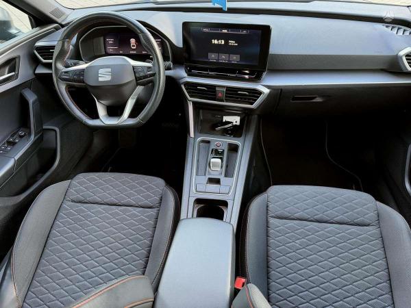 Grey SEAT Leon 2022 in Kaunas, with an engine capacity of 1.00 L and mileage of 201 thousand km for 11900 €, photo 10 on AUTOMOTO.COM.LV