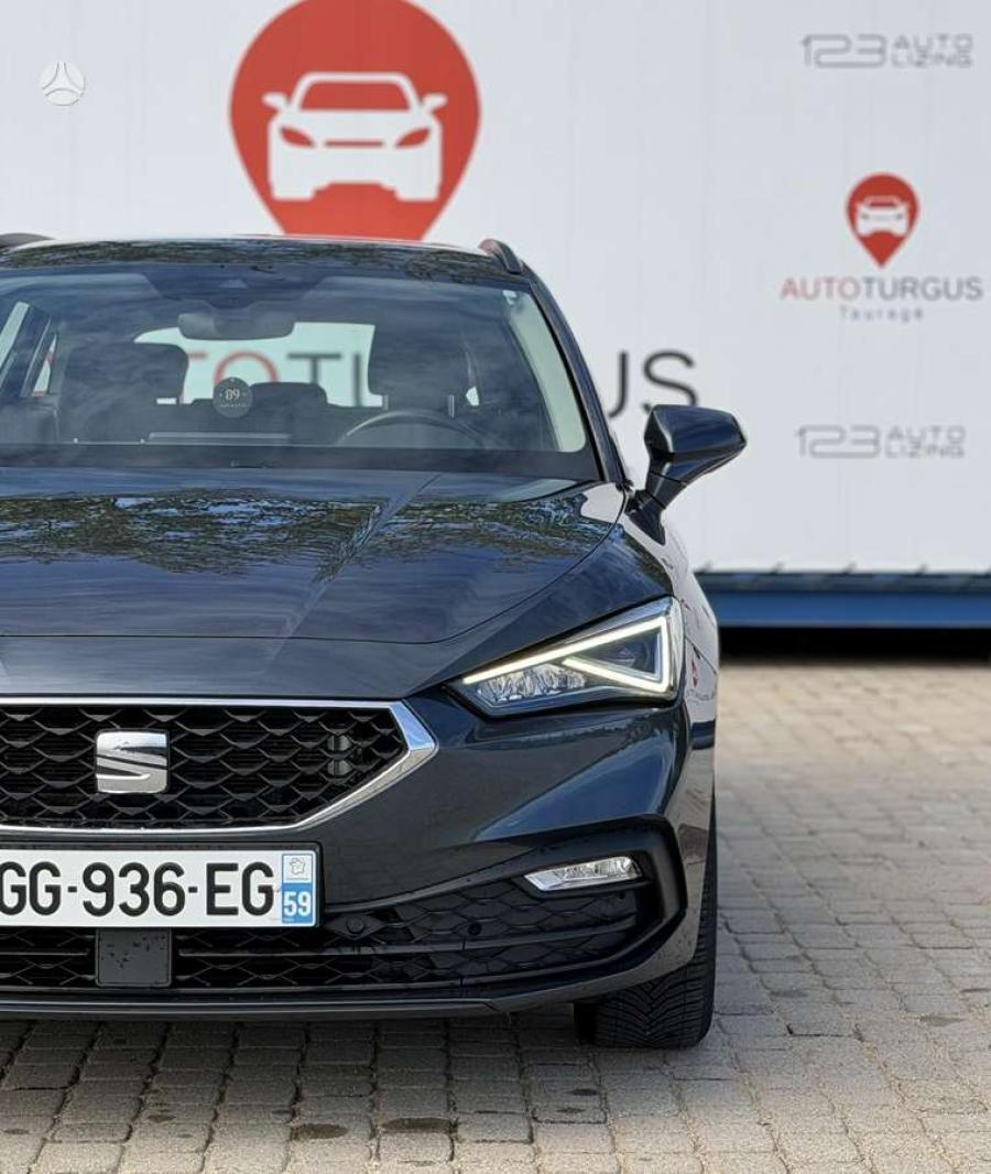 Grey SEAT Leon 2022 in Taurage, with an engine capacity of 1.97 L and mileage of 230 thousand km for 10600 €, photo 7 on AUTOMOTO.COM.LV