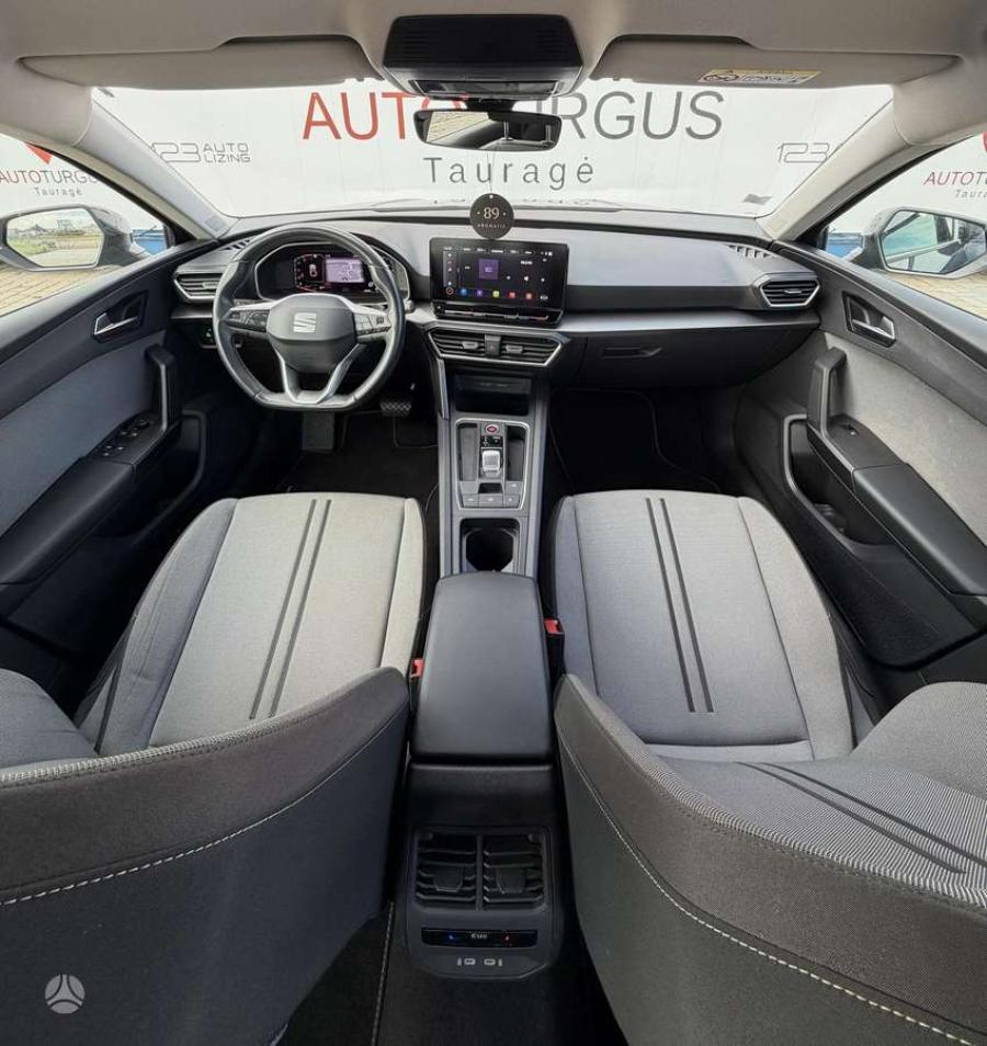 Grey SEAT Leon 2022 in Taurage, with an engine capacity of 1.97 L and mileage of 230 thousand km for 10600 €, photo 37 on AUTOMOTO.COM.LV