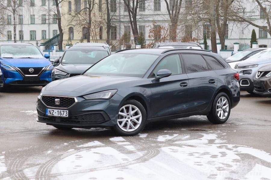 Grey SEAT Leon 2024 in Riga, with an engine capacity of 1.50 L and mileage of 43 thousand km for 22790 €, photo 28 on AUTOMOTO.COM.LV