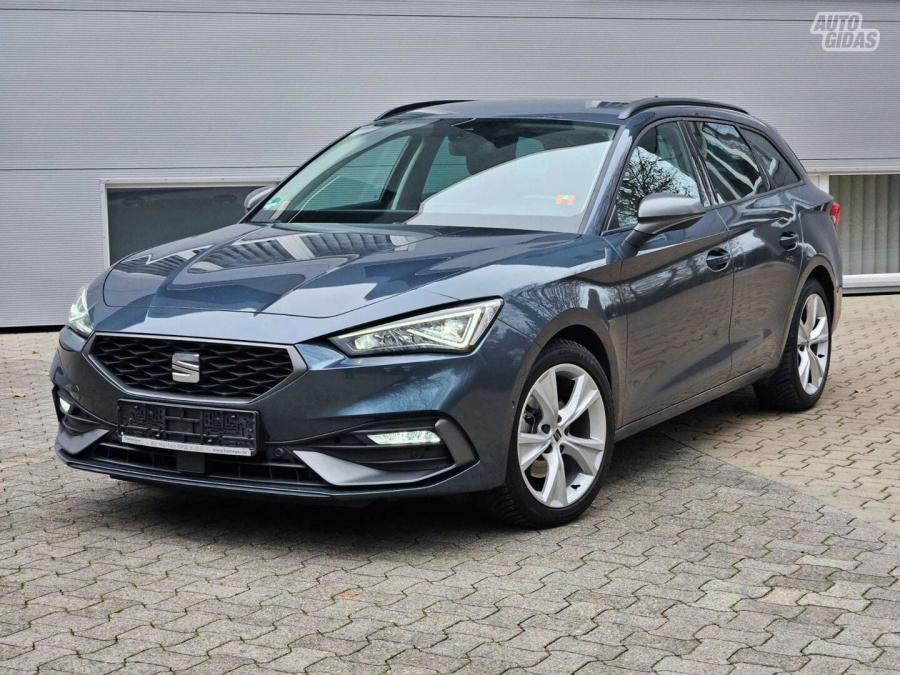 Pelēks SEAT Leon 2024 Kauņa, ar dzinēja tilpumu 1.50 L un nobraukumu 23 tūkst. km par 24295 €, foto 1 vietnē AUTOMOTO.COM.LV