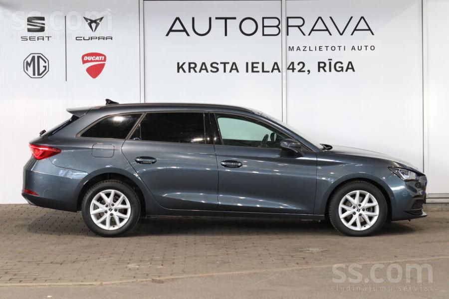 Pelēks SEAT Leon 2024 Rīga, ar dzinēja tilpumu 1.50 L un nobraukumu 43 tūkst. km par 21990 €, foto 6 vietnē AUTOMOTO.COM.LV