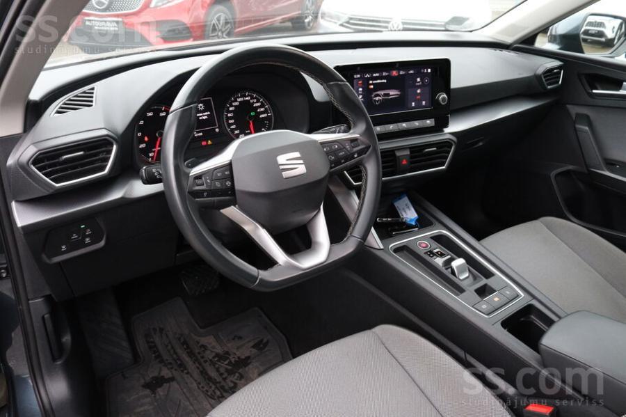 Pelēks SEAT Leon 2024 Rīga, ar dzinēja tilpumu 1.50 L un nobraukumu 43 tūkst. km par 21990 €, foto 10 vietnē AUTOMOTO.COM.LV