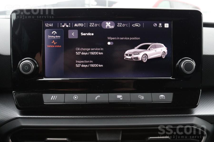 Pelēks SEAT Leon 2024 Rīga, ar dzinēja tilpumu 1.50 L un nobraukumu 43 tūkst. km par 21990 €, foto 16 vietnē AUTOMOTO.COM.LV