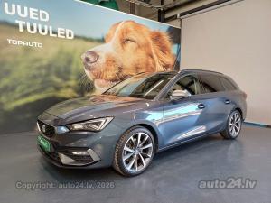 Pelēks SEAT Leon 2024 Tallina, ar dzinēja tilpumu 2.00 L un nobraukumu 80 tūkst. km par 26800 €, foto  vietnē AUTOMOTO.COM.LV