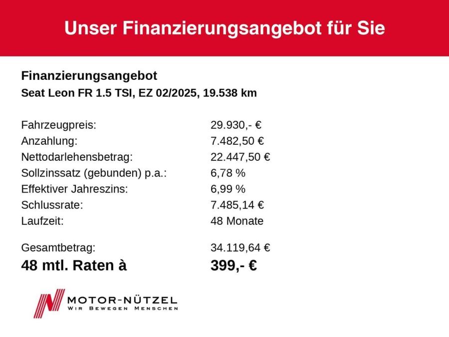 Pelēks SEAT Leon 2025 Kauņa, ar dzinēja tilpumu 1.50 L un nobraukumu 20 tūkst. km par 33145 €, foto 6 vietnē AUTOMOTO.COM.LV