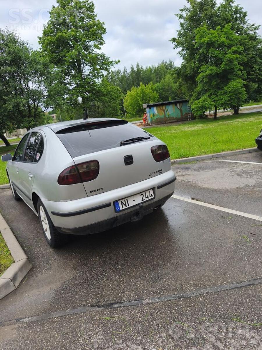 SEAT Leon 2001 Daugavpils, ar dzinēja tilpumu 1.90 L un nobraukumu 490 tūkst. km par 1850 €, foto 5 vietnē AUTOMOTO.COM.LV