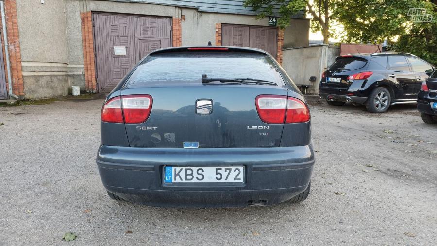 SEAT Leon 2001 Šauļi, ar dzinēja tilpumu 1.90 L un nobraukumu 280 tūkst. km par 670 €, foto 7 vietnē AUTOMOTO.COM.LV