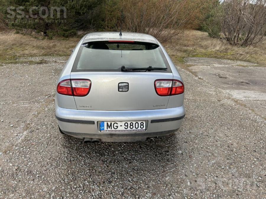 SEAT Leon 2002 Liepāja, ar dzinēja tilpumu 1.90 L un nobraukumu 0 tūkst. km par 1650 €, foto 4 vietnē AUTOMOTO.COM.LV
