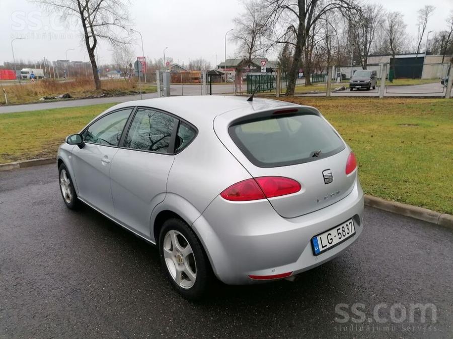 SEAT Leon 2007 Daugavpils, ar dzinēja tilpumu 1.90 L un nobraukumu 0 tūkst. km par 2490 €, foto 4 vietnē AUTOMOTO.COM.LV
